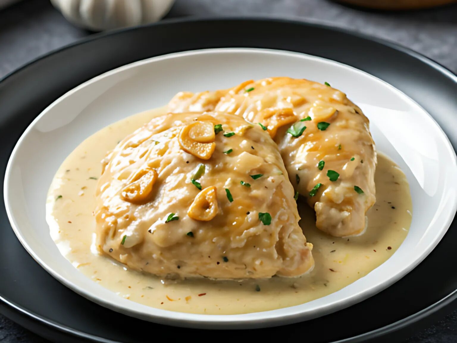 Delicious Creamy Garlic Chicken Recipe Made Easy!